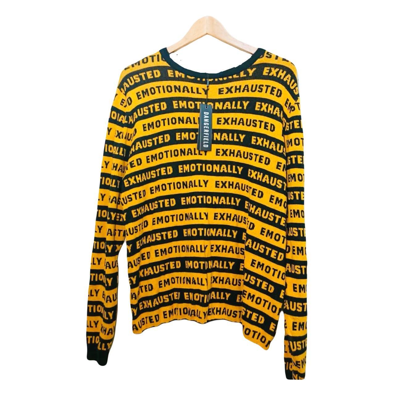 COLOUR: black and yellow BRAND: Dangerfield... - Depop