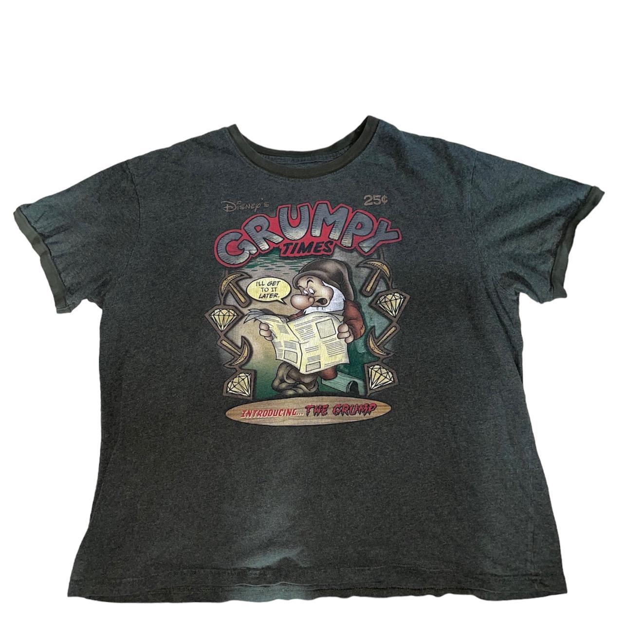 cute 90s grumpy tee - Depop