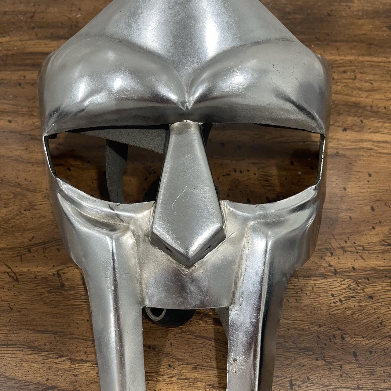 MF DOOM mask Made of stainless steel, very sturdy... - Depop