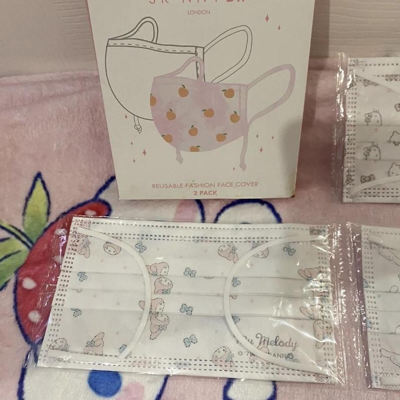 Kawaii face mask packs brand new includes : Skinny... - Depop