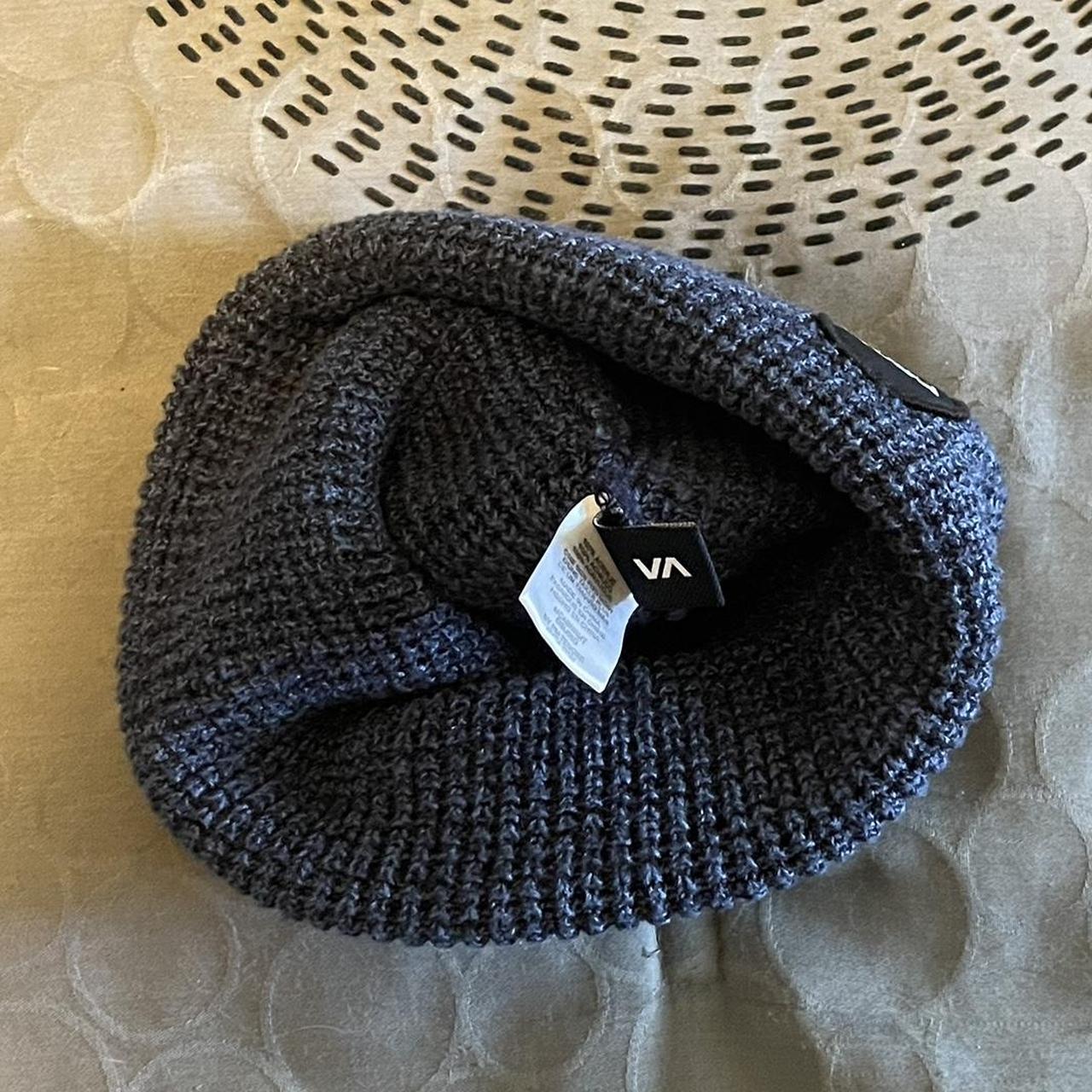 RVCA Men's Blue Hat | Depop