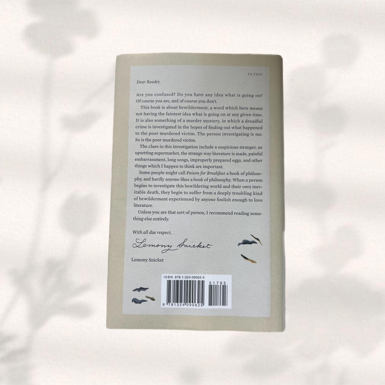 🍰 Poison for Breakfast by Lemony Snicket 🍰 •... - Depop