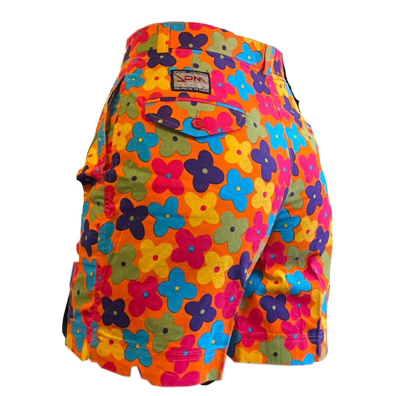 McGarlano MGL vintage flower pattern shorts no... - Depop
