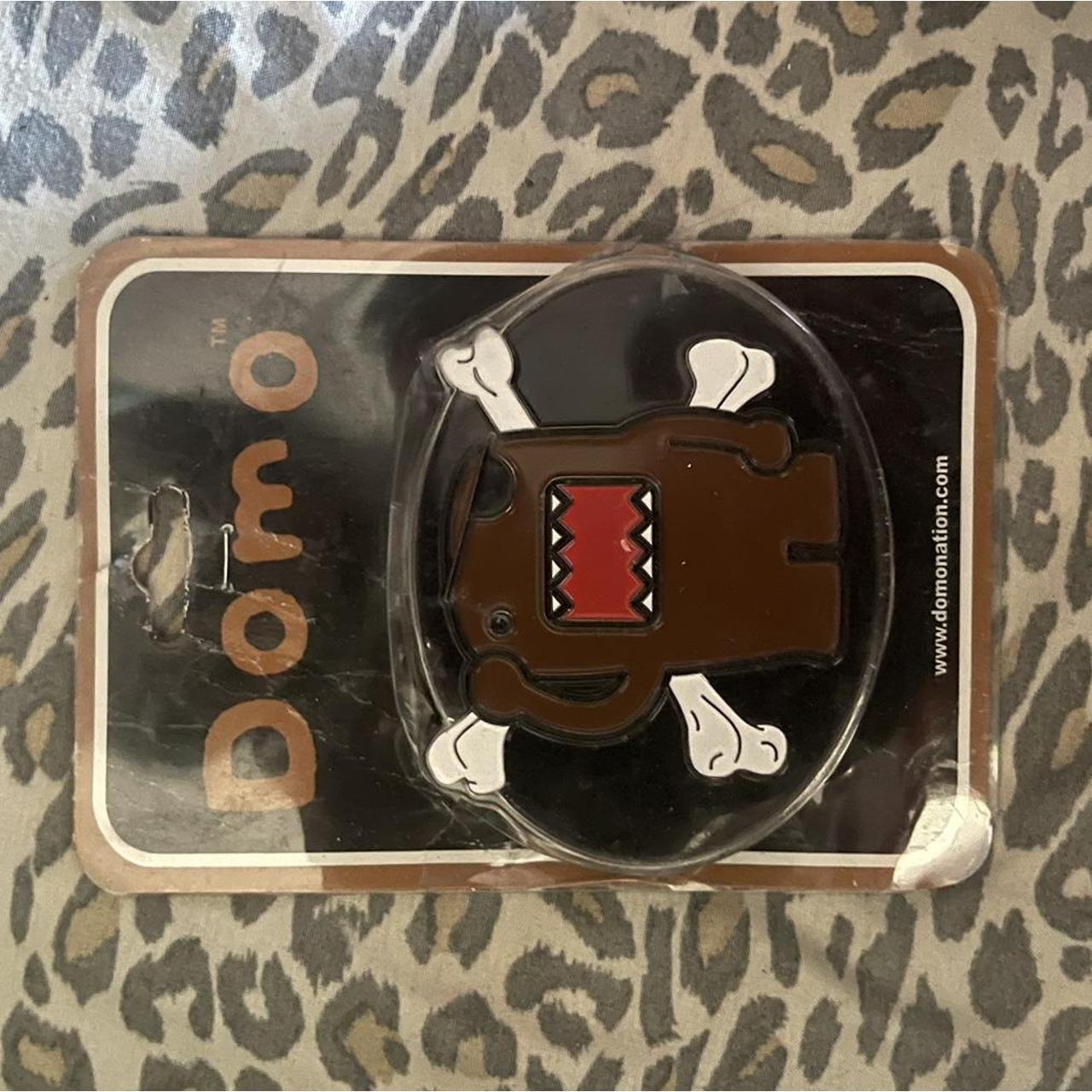 rare rare rare domo pirate belt buckle from... - Depop