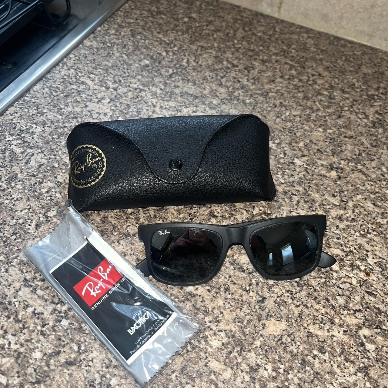Authentic ray-ban Comes with the papers Only worn... - Depop