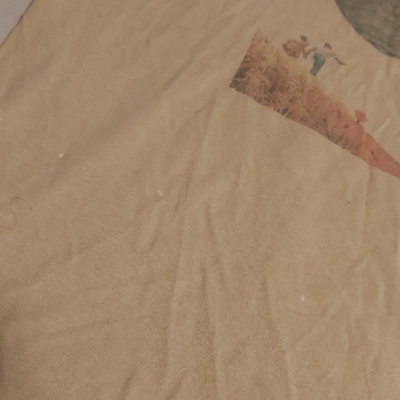 Tan graphic t-shirt size L Great condition, only a... - Depop