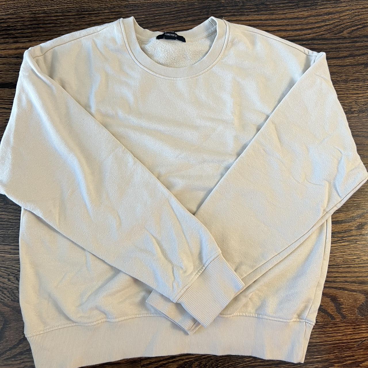 FOREVER21 beige sweater!! Perfect for fall and super... - Depop