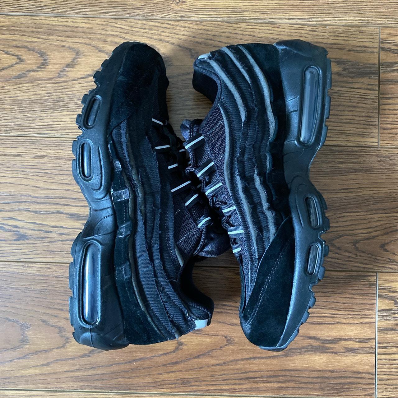 CDG Nike air max 95s - size UK 9.5 - has a bit of a... - Depop
