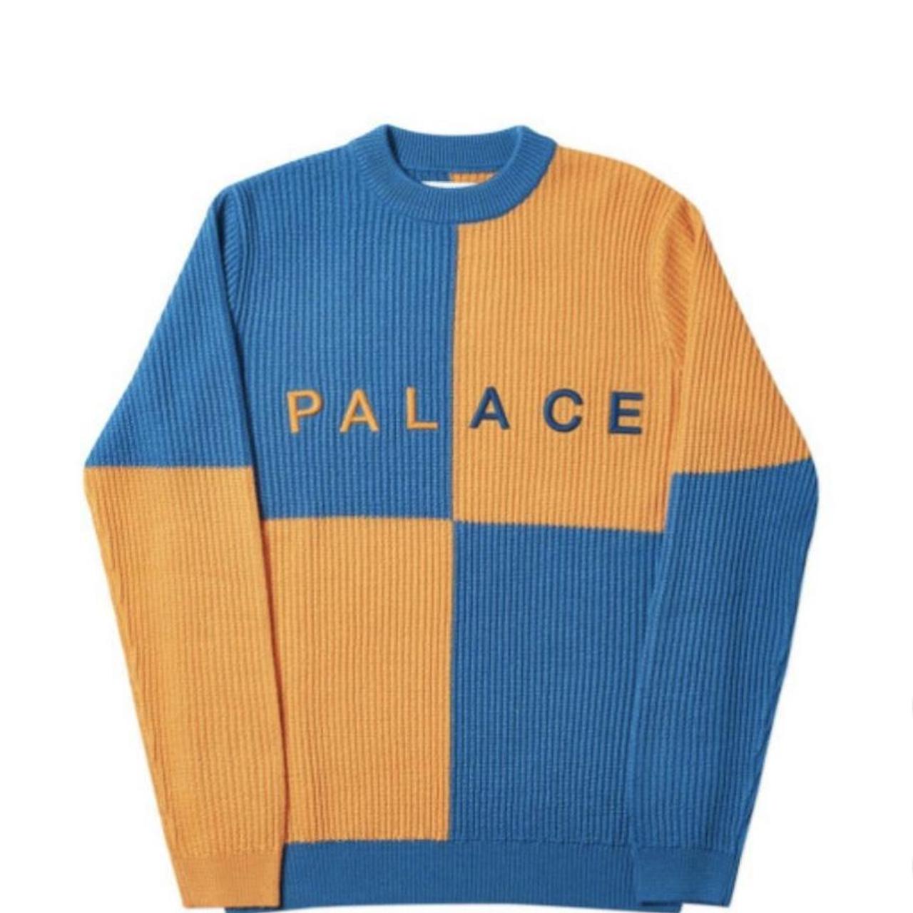 “RARE” Palace batton berg knit jumper Great... - Depop