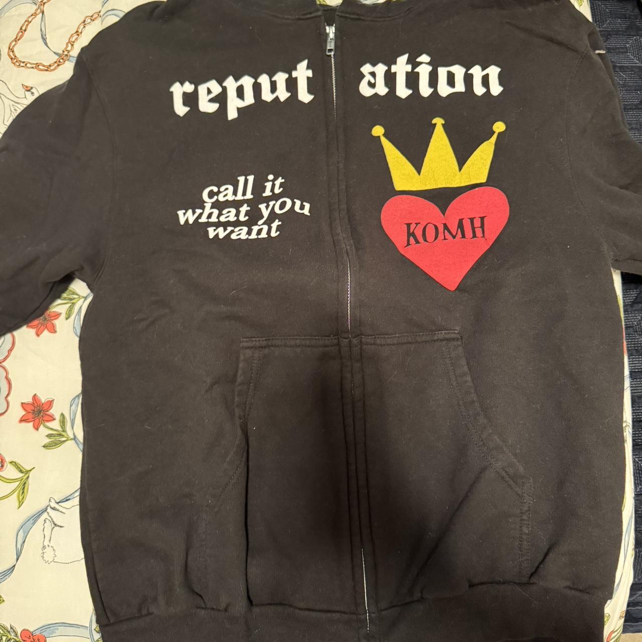 Pressed Paper Shop Taylor Swift Reputation Zip Up.... | Depop