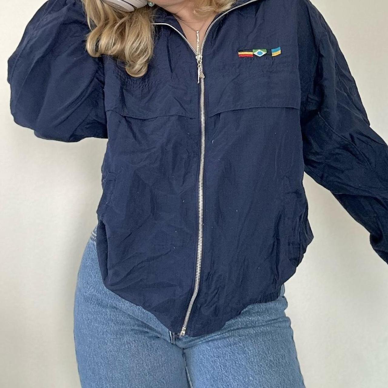 vintage catalina windbreaker ♡ labeled a women’s... - Depop