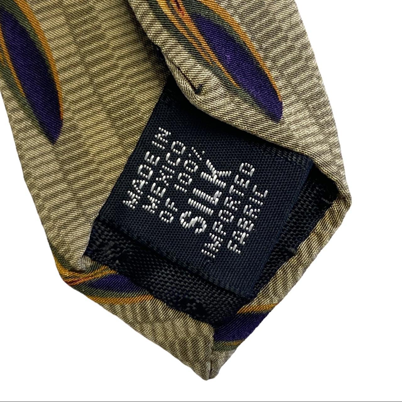 DISNEY mickey inc tie Vintage 1980"s Mickey Beige... - Depop