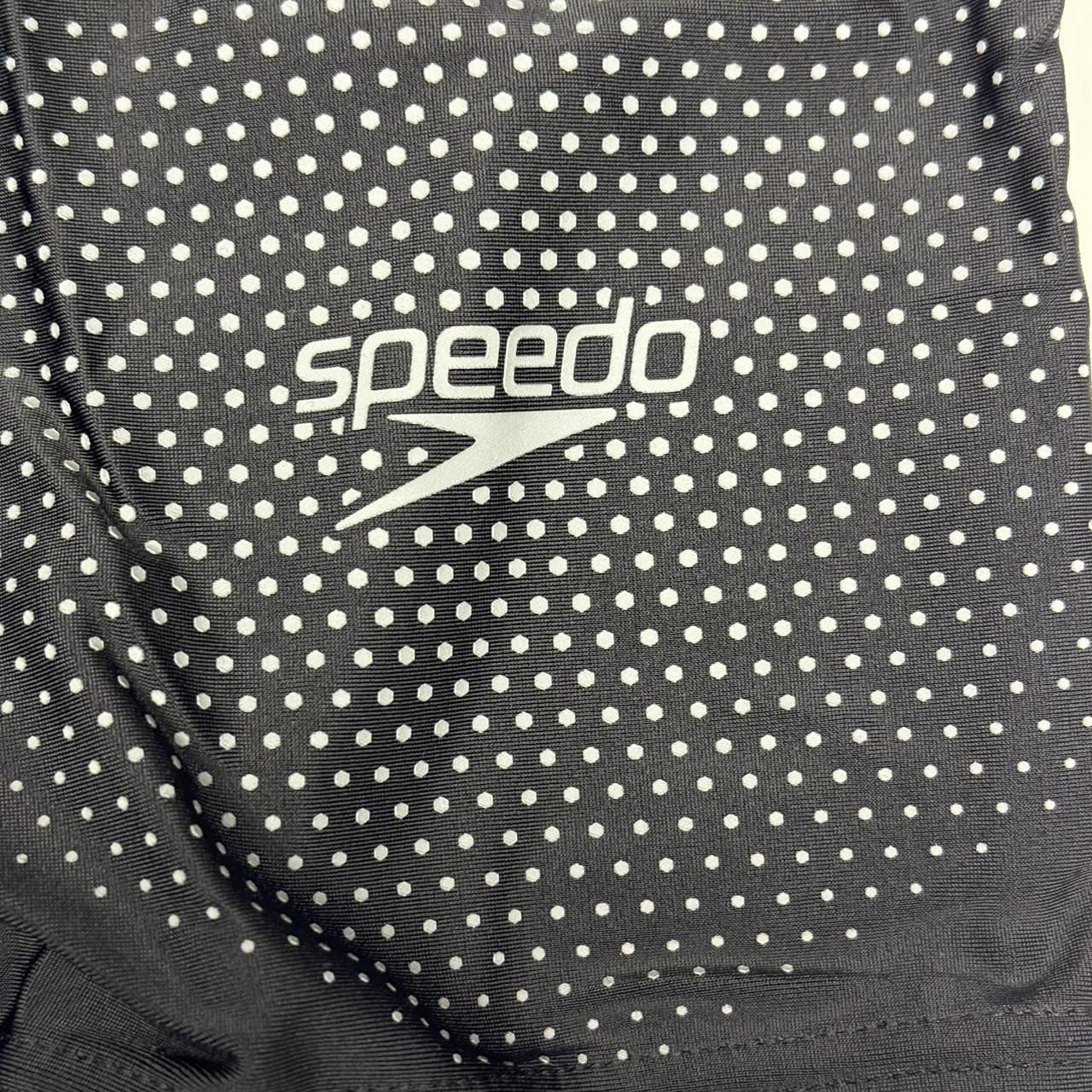 Speedo Mens Tech Logo Jammer Black/Grey Code:... - Depop