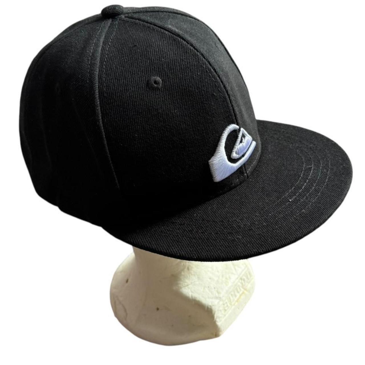 QUIKSILVER Black Baseball Cap Adjustable Men's 100%... - Depop