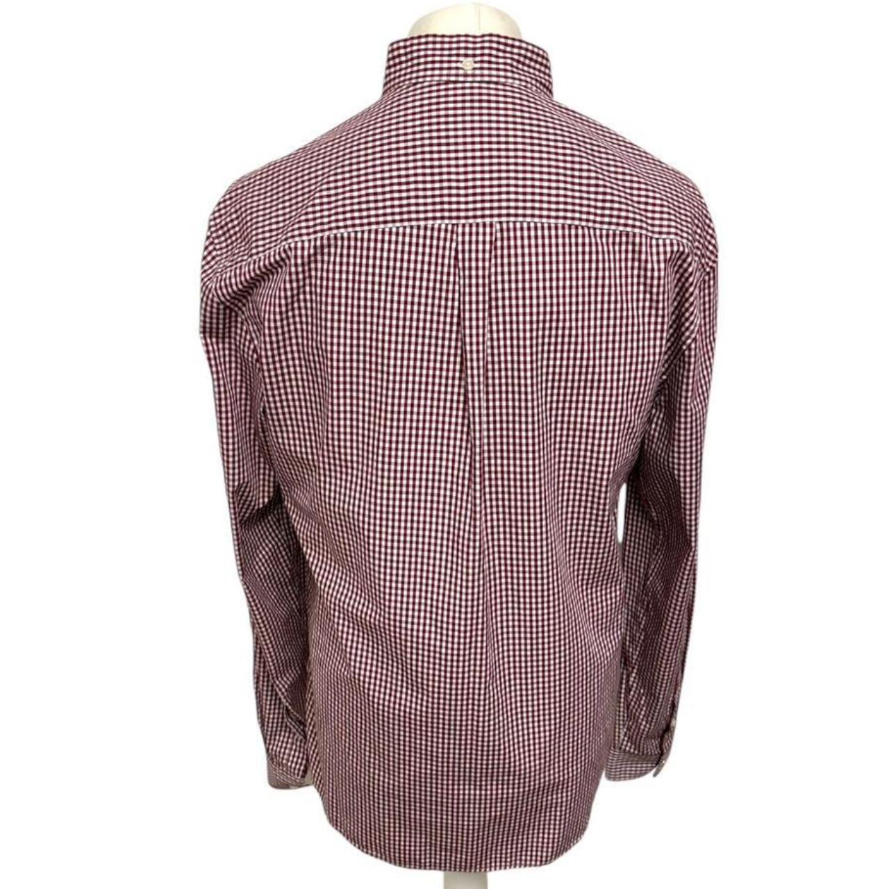 LYLE & SCOTT Red Checked Large Shirt Long Sleeved... - Depop