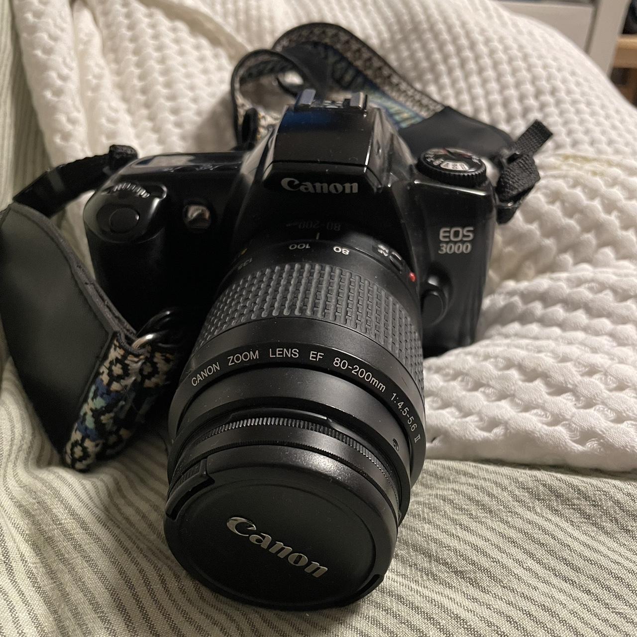 EOS 3000 Canon DSLR 35mm Film Camera. Canon Zoom... - Depop