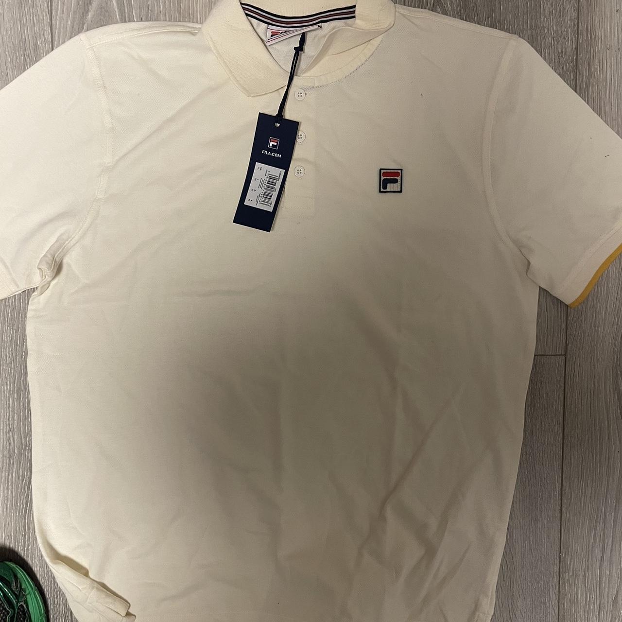 Brand new with tags Fila Polo Shirt XL - Depop