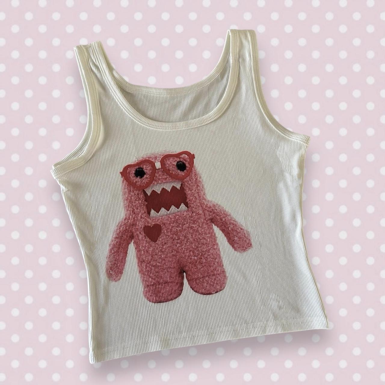 Pink Nerd Domo Tank - Depop
