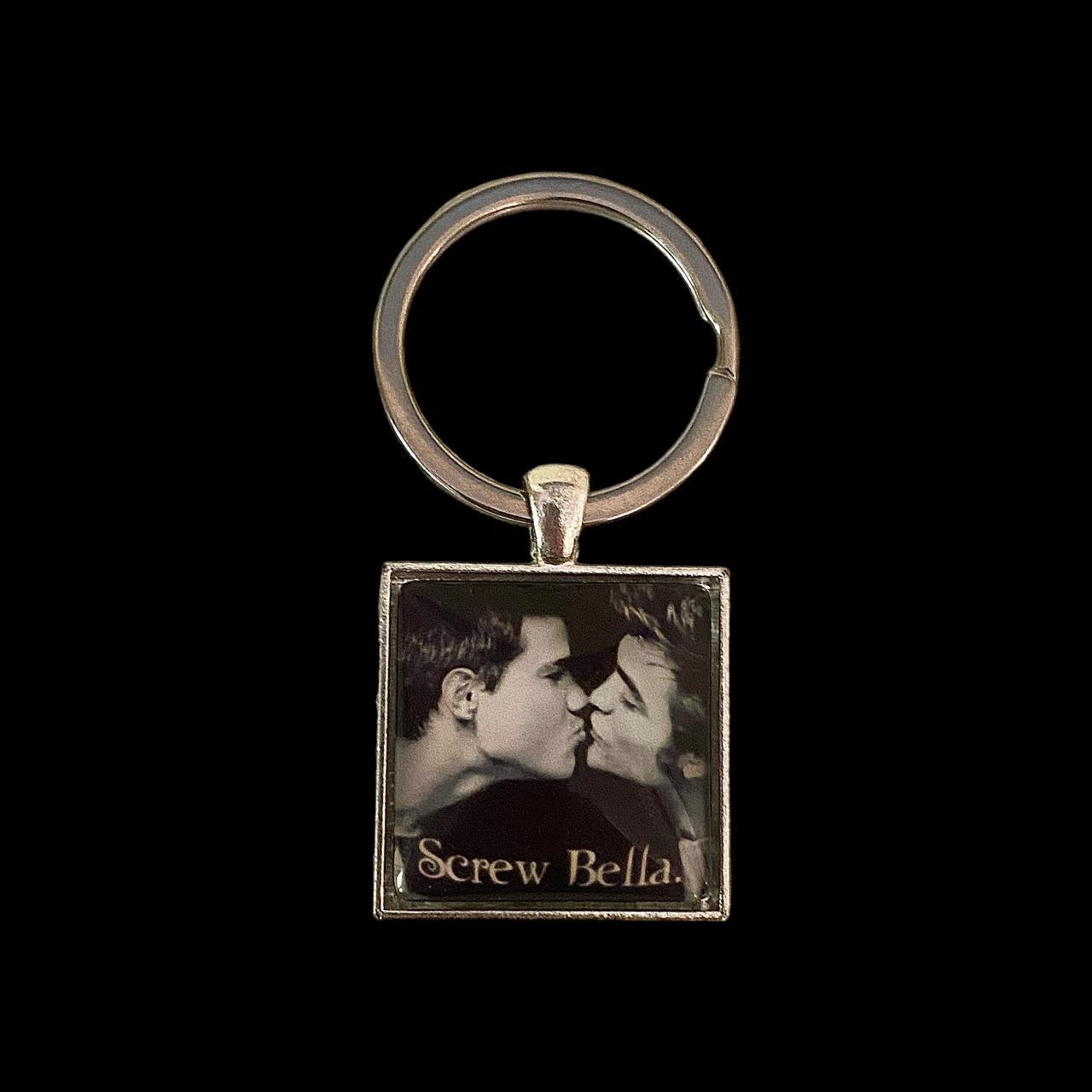 ⋆｡𖦹 “Screw Bella” Twilight Keychain ° tracked... - Depop