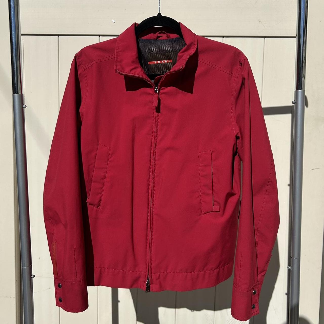 Prada Gore-tex Jacket size 44(xs) red, good | Depop Prada Gore-tex Jacket size 44(xs) red, good | Depop