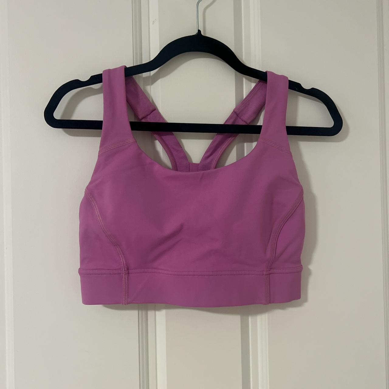 Lululemon Sports Bra • Pink/ Purple • size 6 •... - Depop