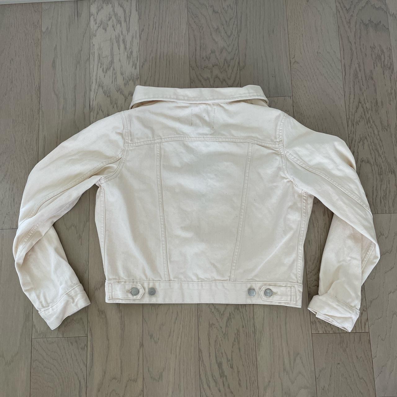 Urban Outfitters BDG Cream Denim Jacket. Worn... - Depop
