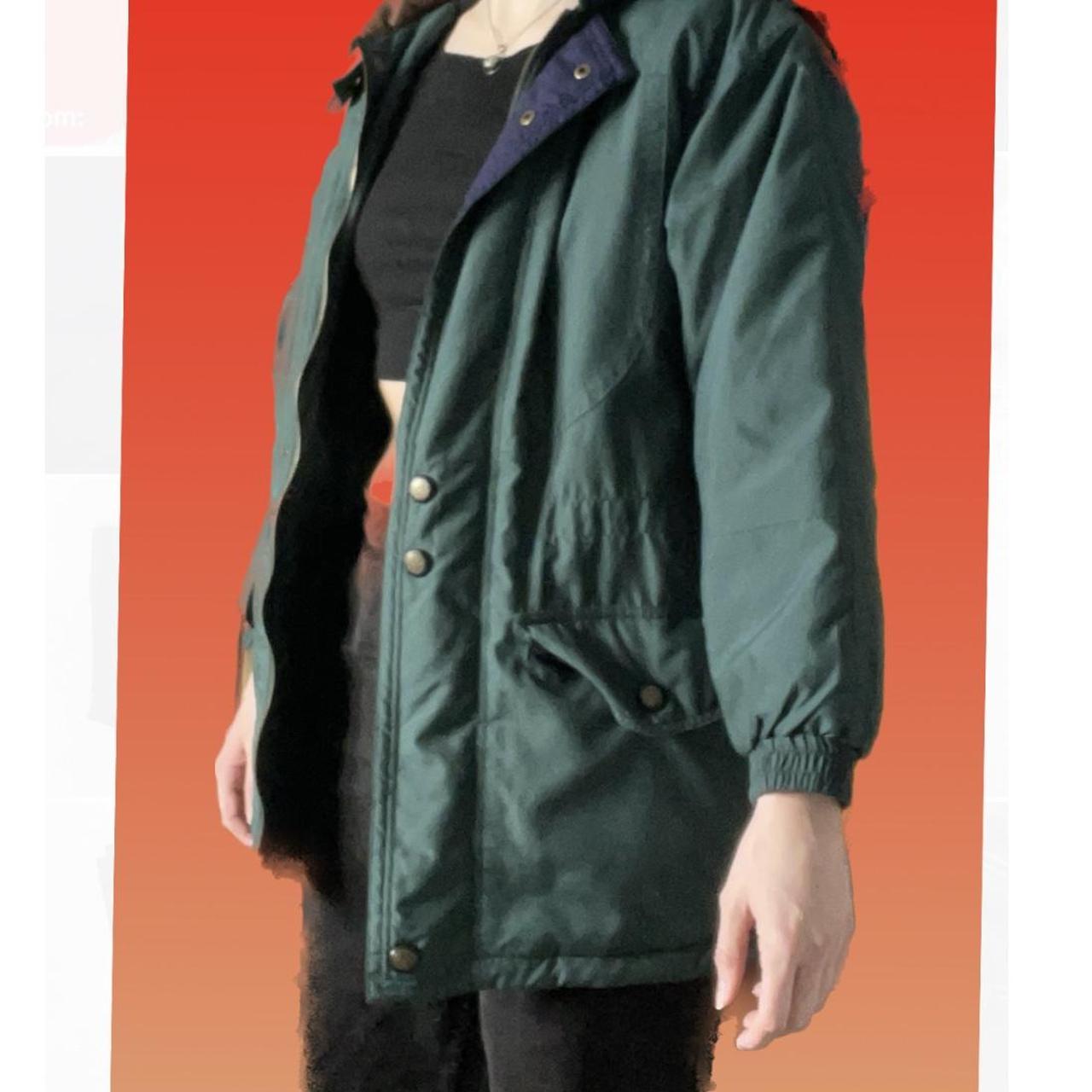 Basic Editions Women's Green and Brown Jacket | Depop