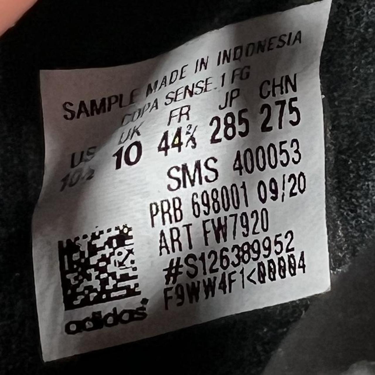 Adidas Copa Sense .1 FG - UK 10 (Sample) Adidas... - Depop