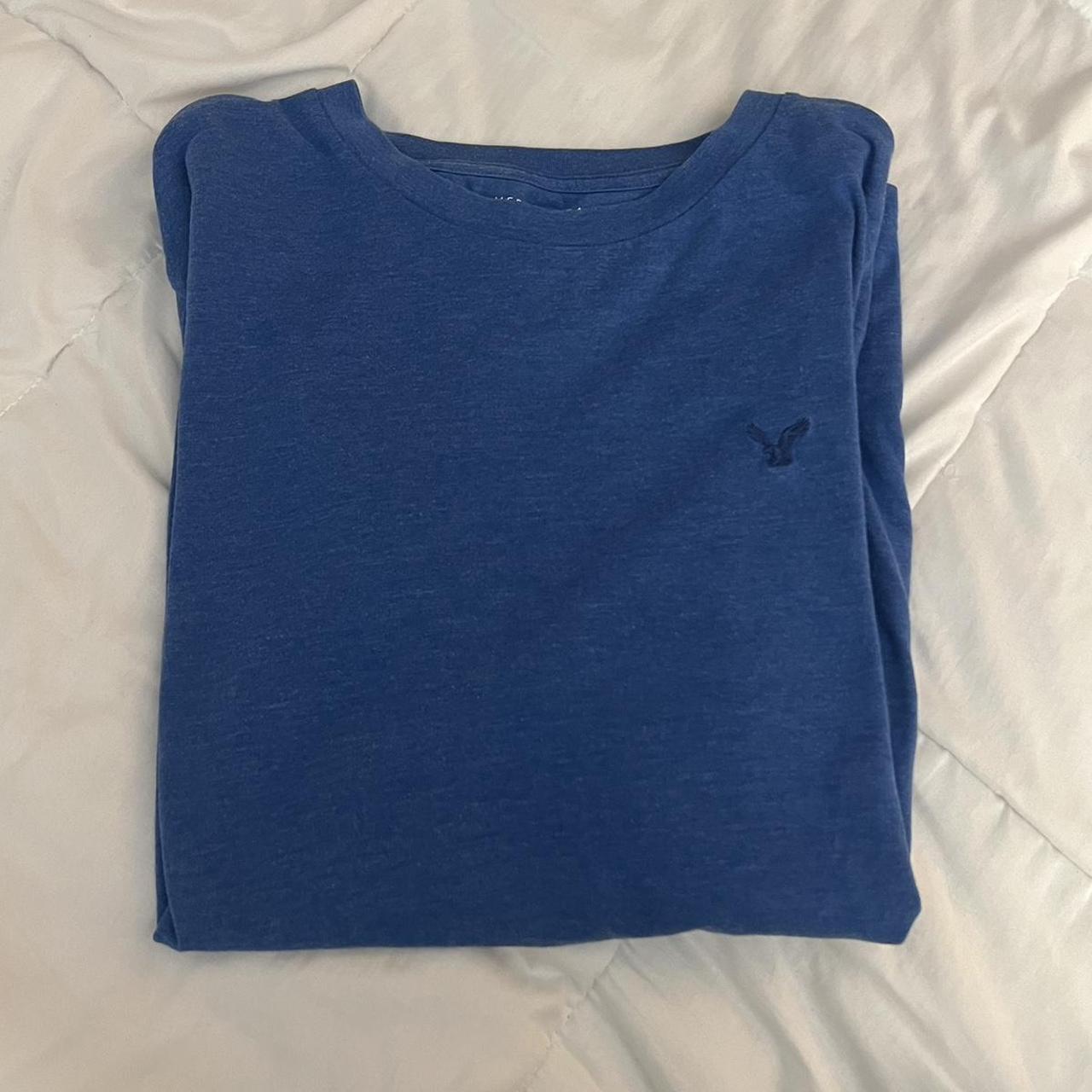 Blue American eagle t shirt Size men’s large - Depop