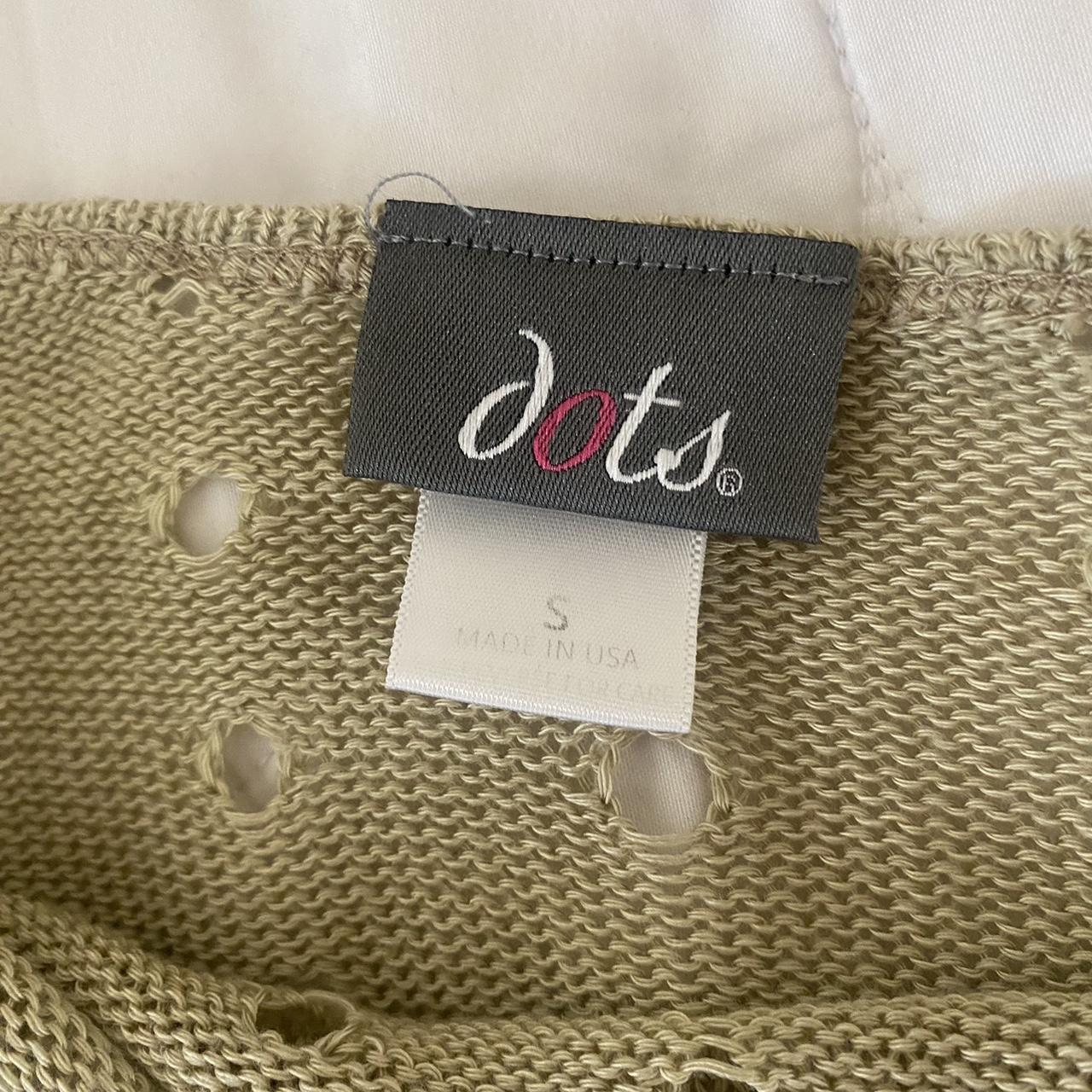 Cottage core off the shoulder beige knit top Size... - Depop