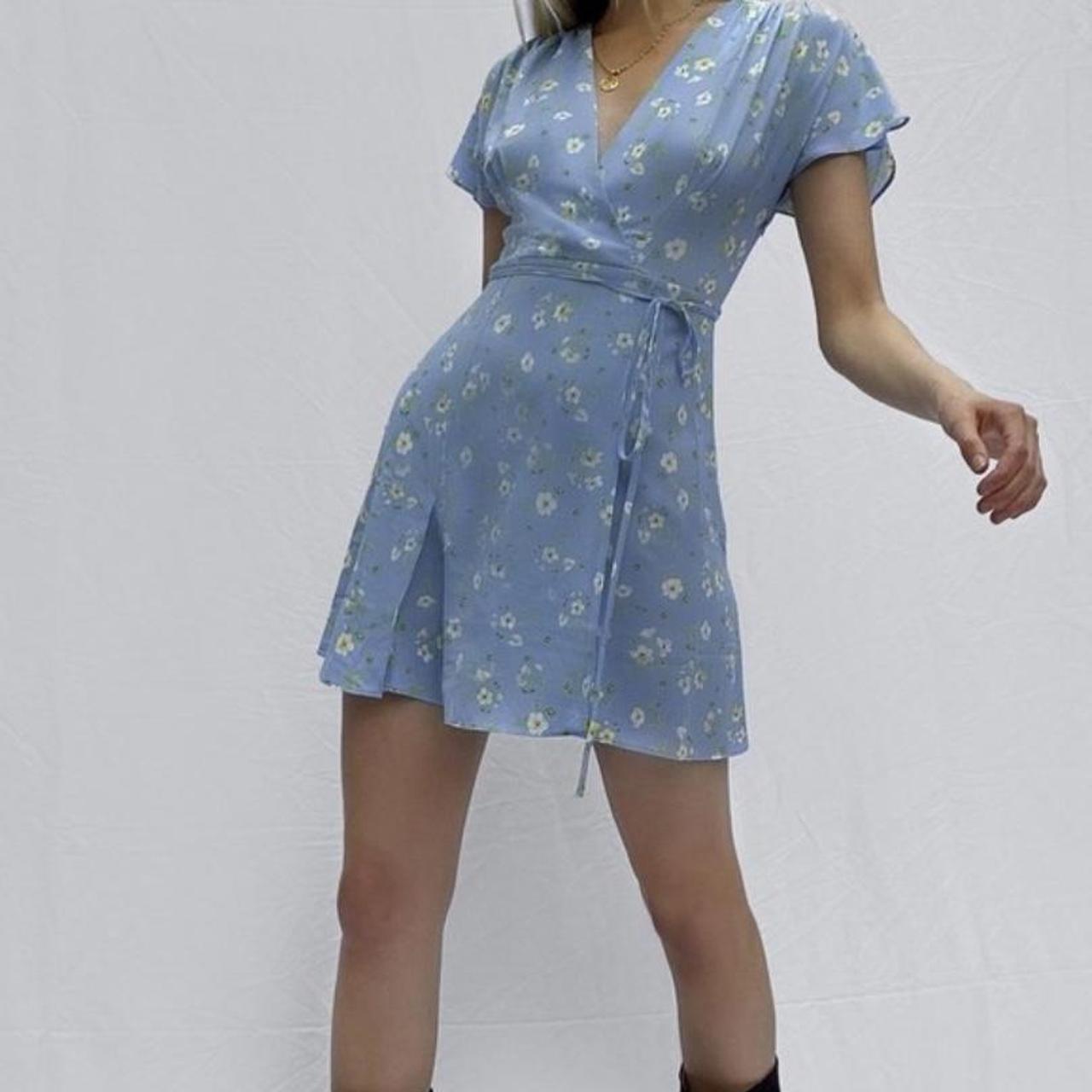 French Connection Summer Wrap Dress Perfect... - Depop