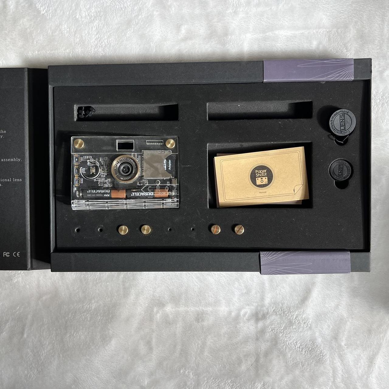 paper shoot camera set - CROZ vanguard comes with SD... - Depop
