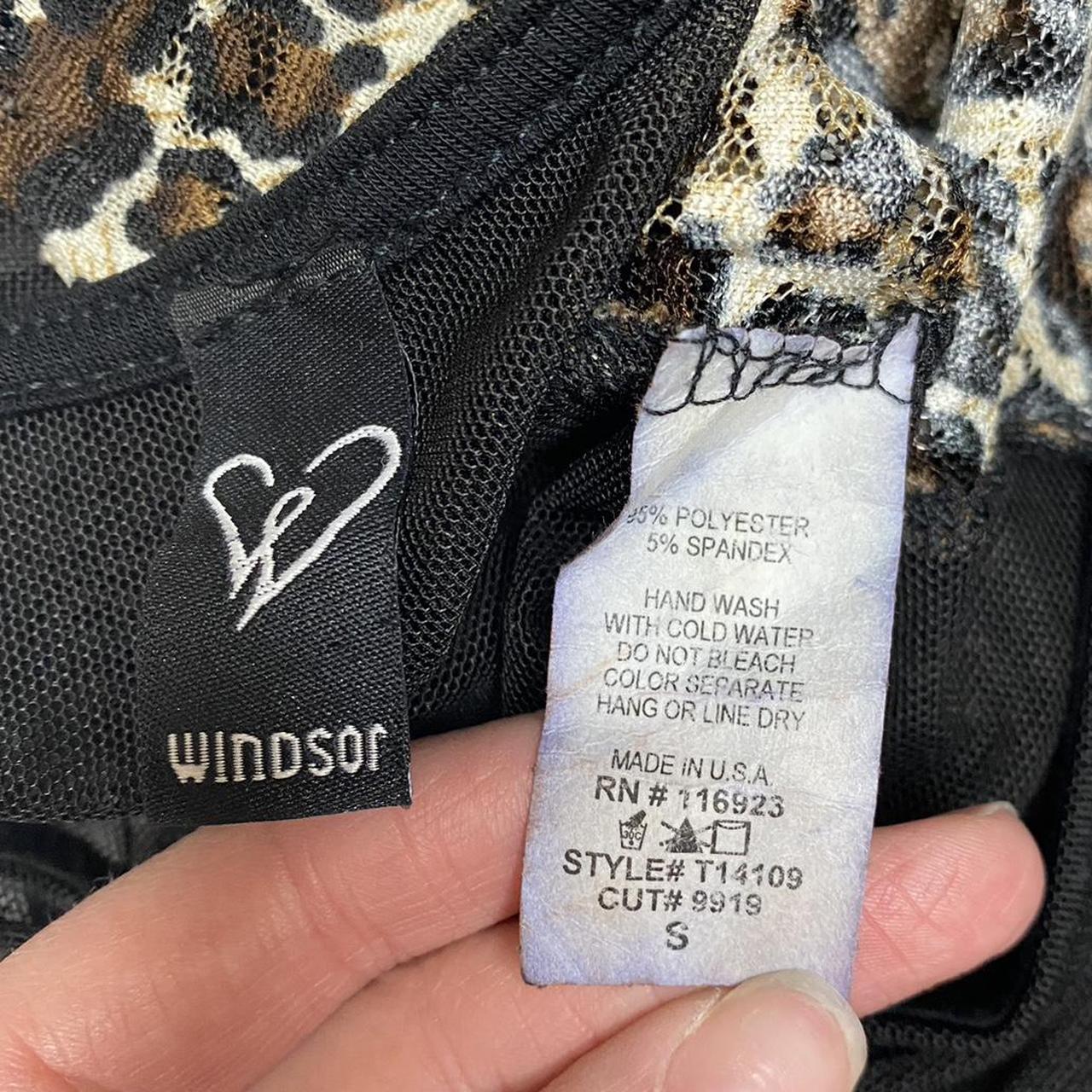 Windsor- Cheetah Bodysuit. In excellent used... - Depop