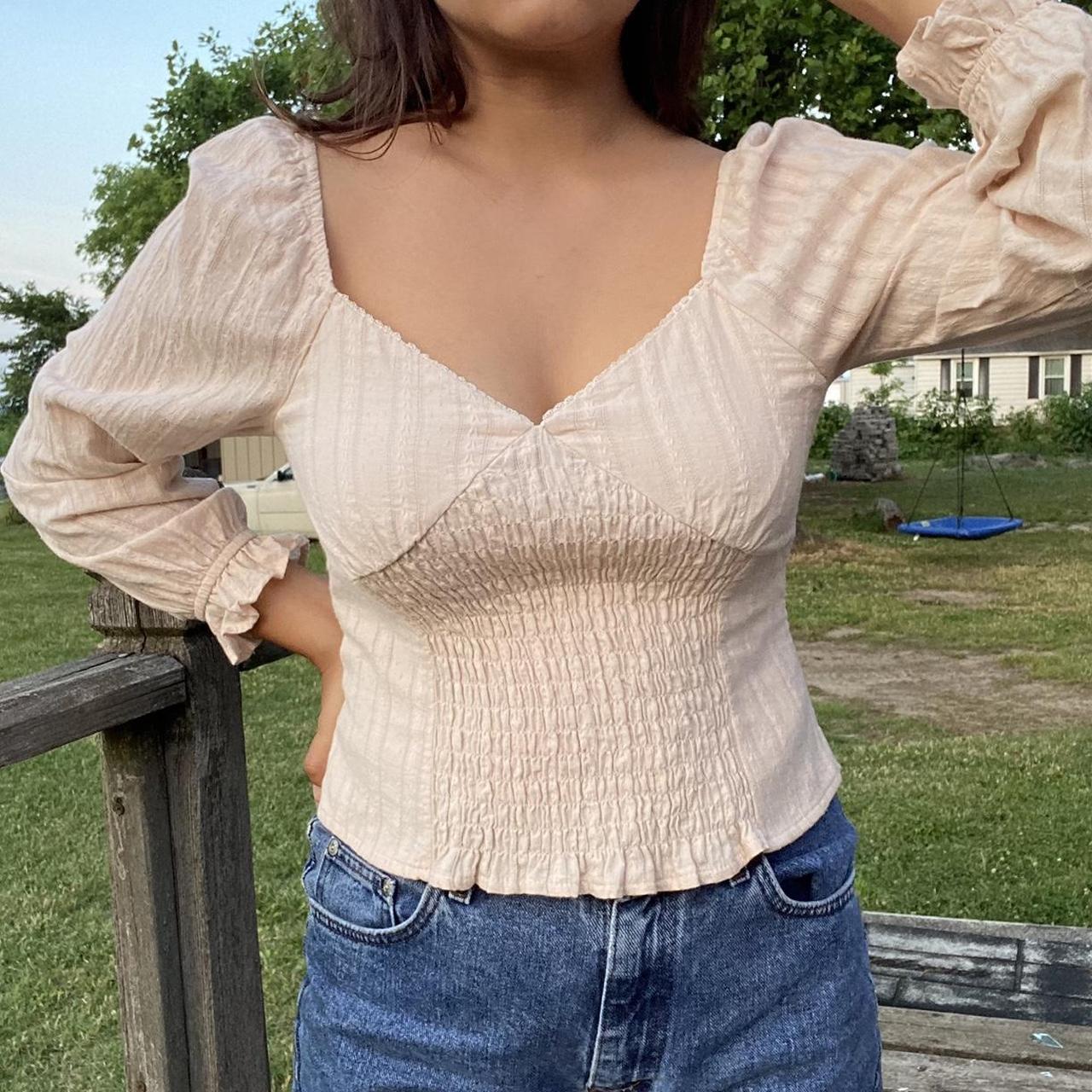 Cottagecore blouse. Brand is urban romantics.... - Depop