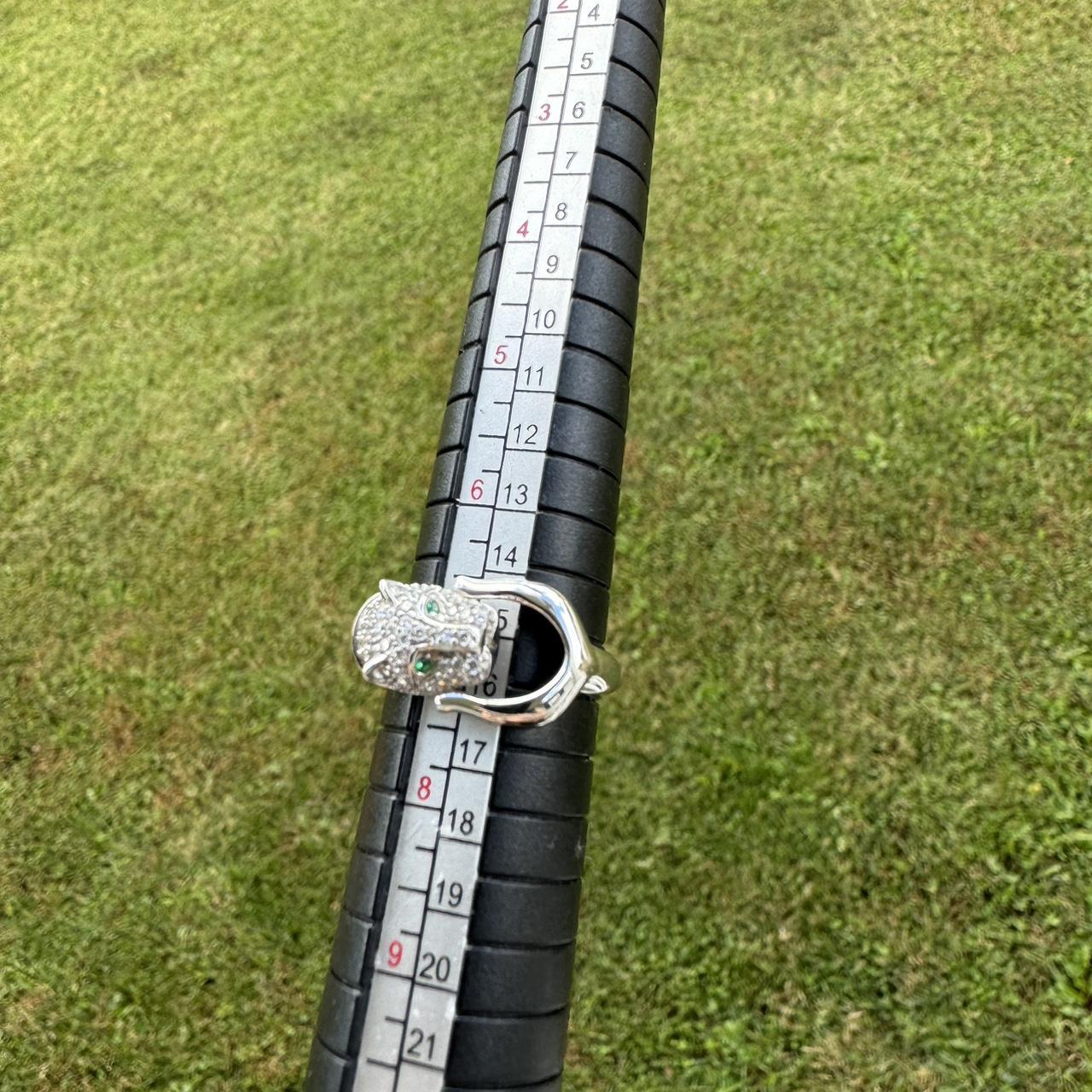 Sterling Silver panther ring - super cool panther... | Depop