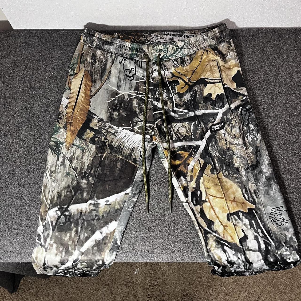 eamSesh Support Trees RealTree Camo Track Pants Size... - Depop