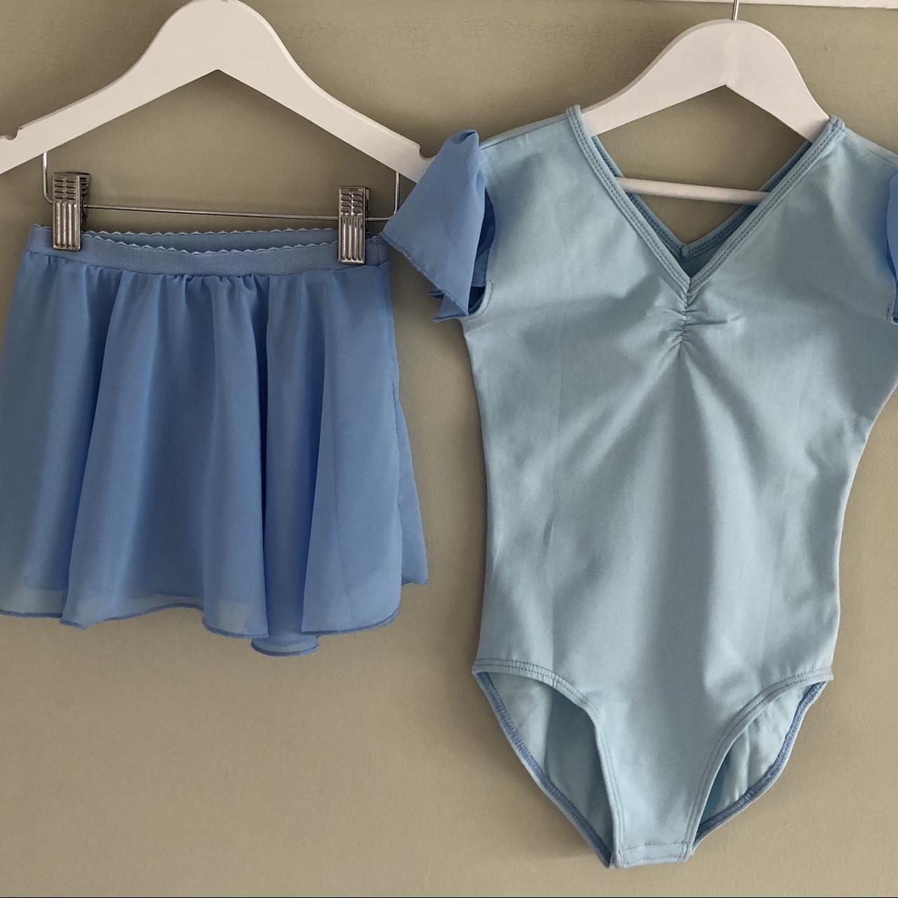 Selling this Cute Blue Leotard with matching nylon... - Depop