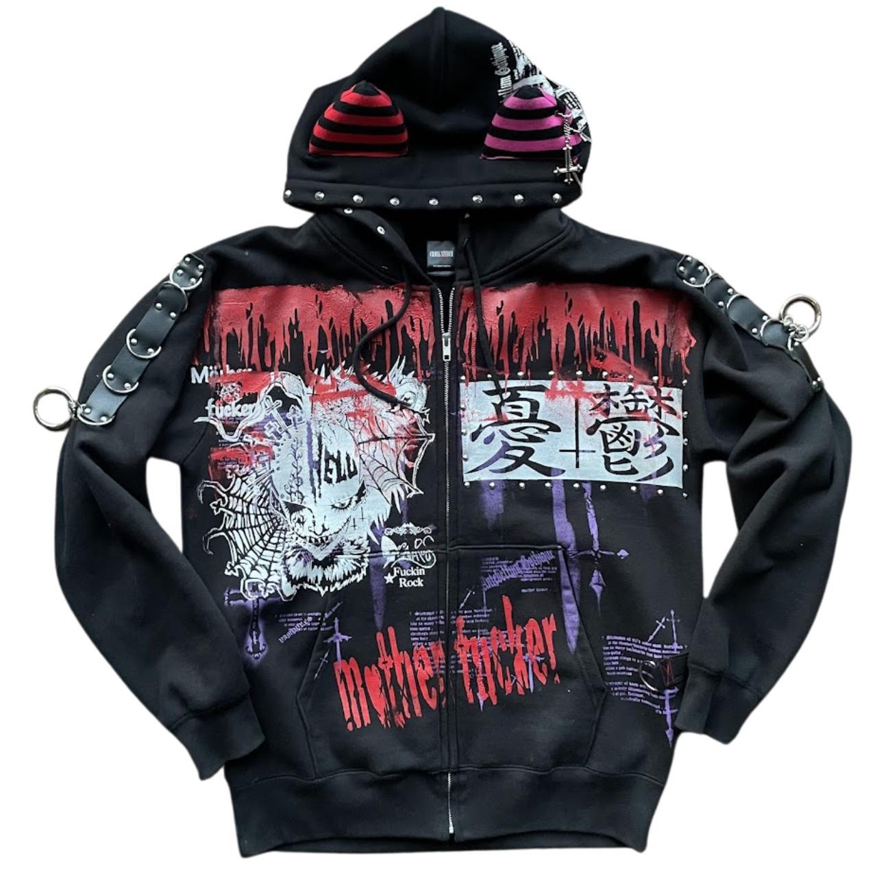 Genuine Maris Rock Japanese cat ear Harajuku visual... | Depop