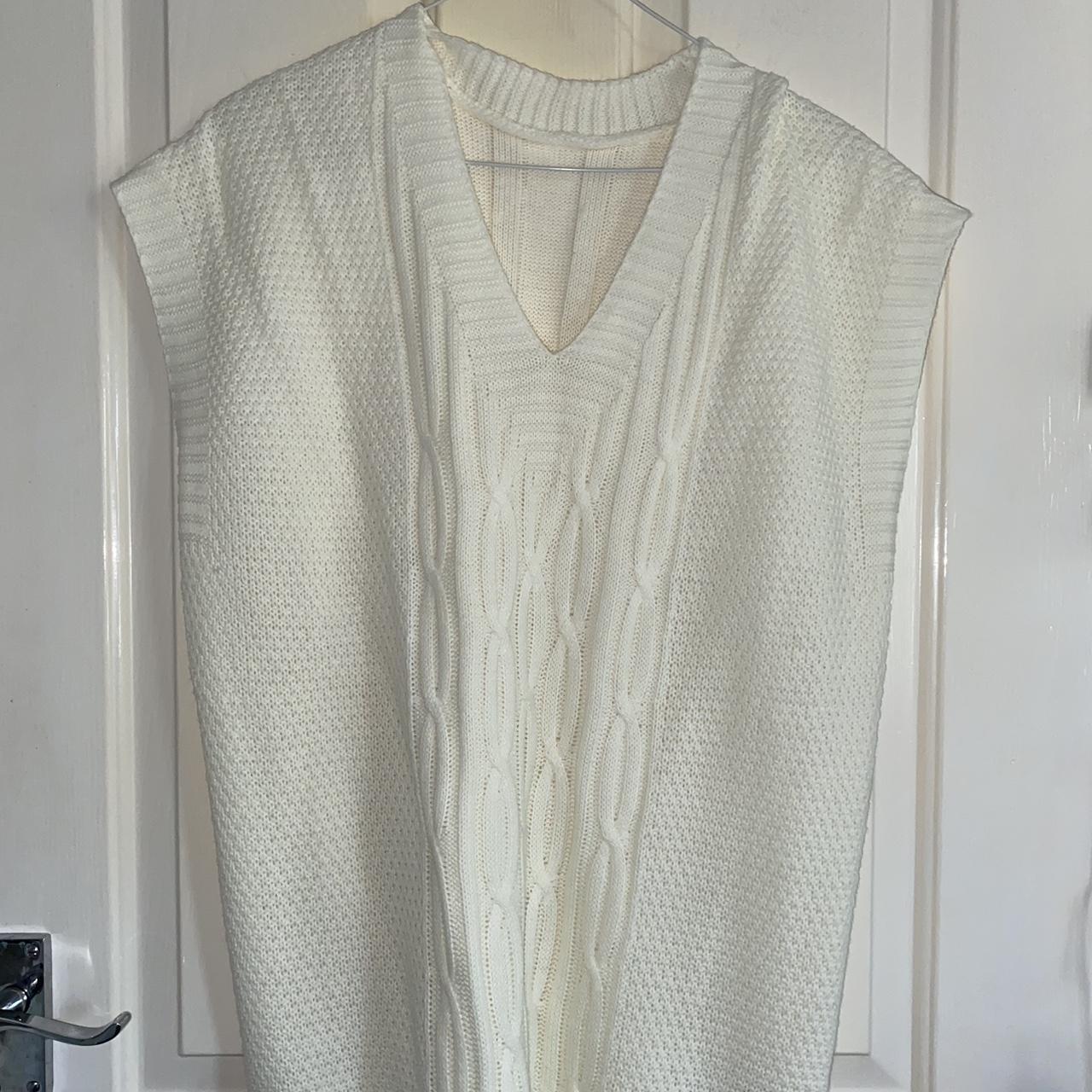 SHEIN Women's Cream Dress | Depop