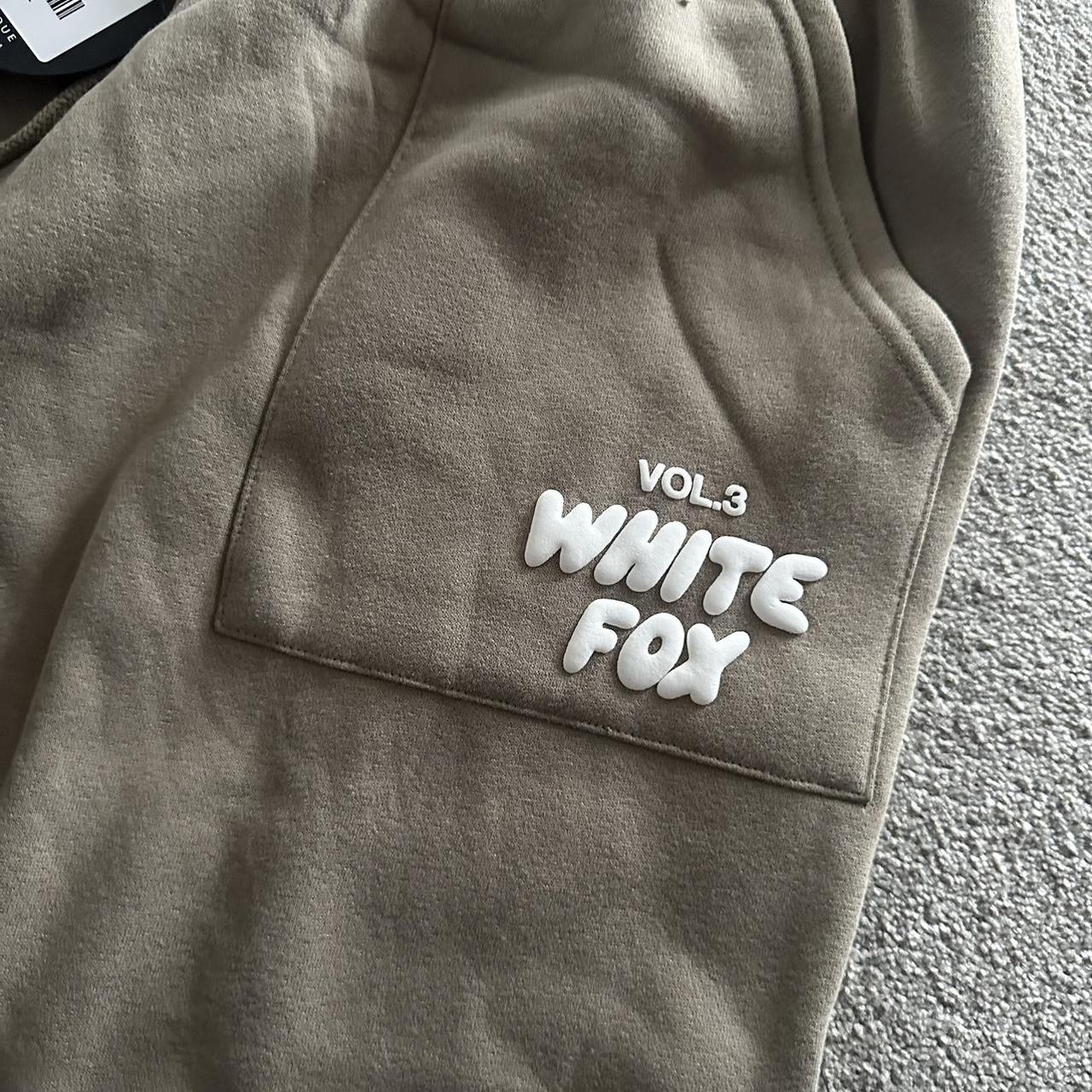 White fox sweat pants Brand new with tags never... - Depop