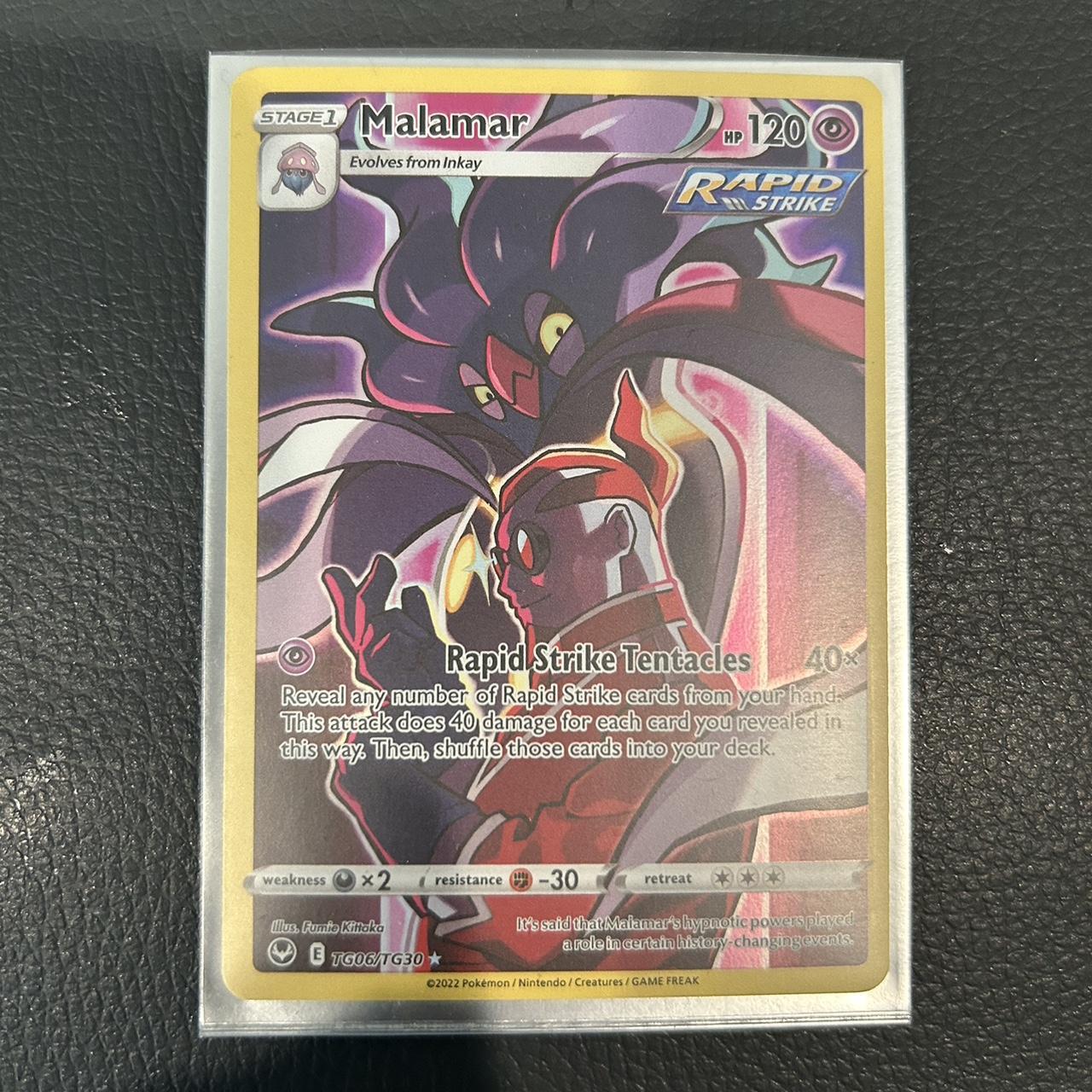 Malamar Trainer Gallery Card from Silver Tempest... - Depop