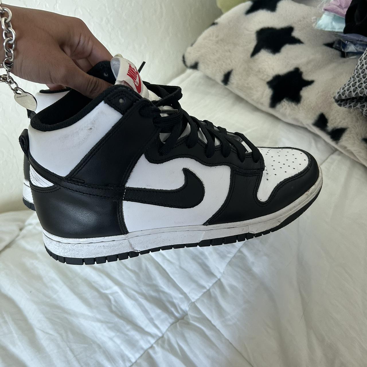 Panda High Nike Dunks;worn a few times, just not my... - Depop