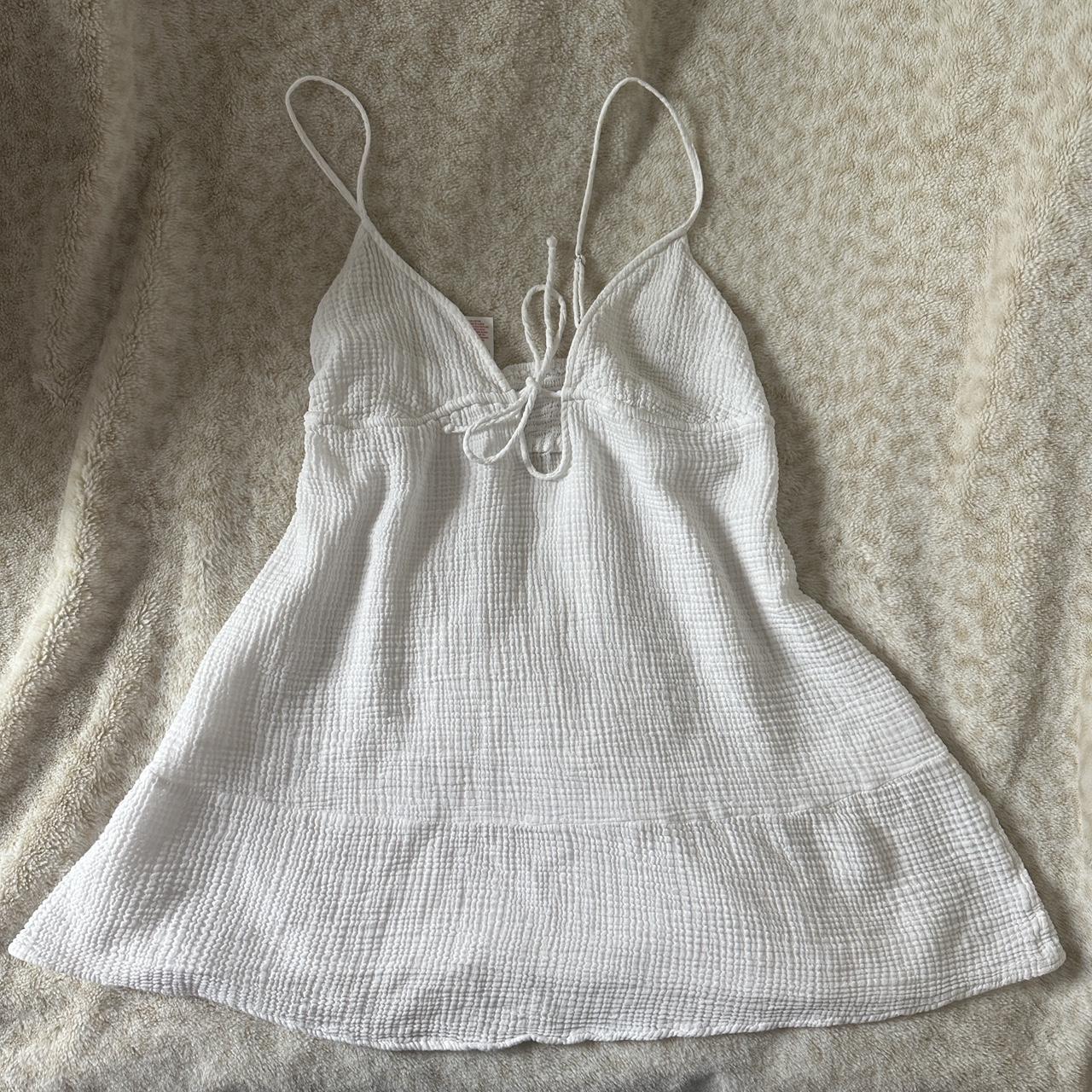 Xhilaration Womens White Cover Ups Depop