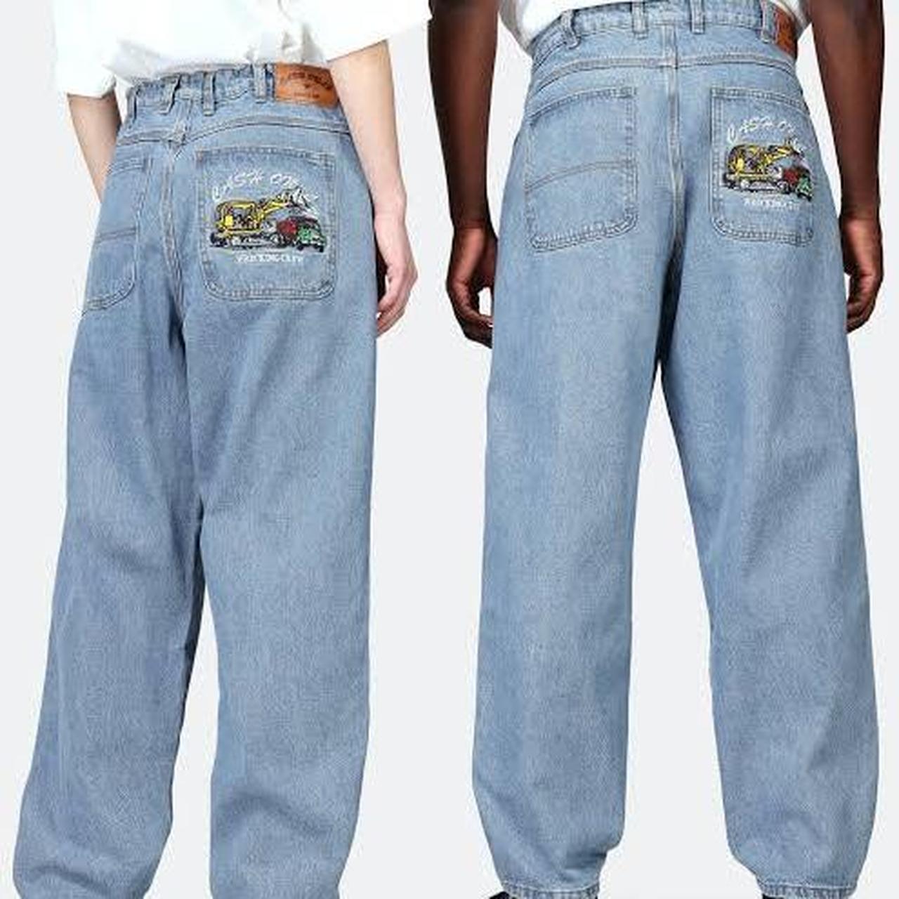 Cash Only - Wrecking Crew Baggy jeans RRP $150 - Depop