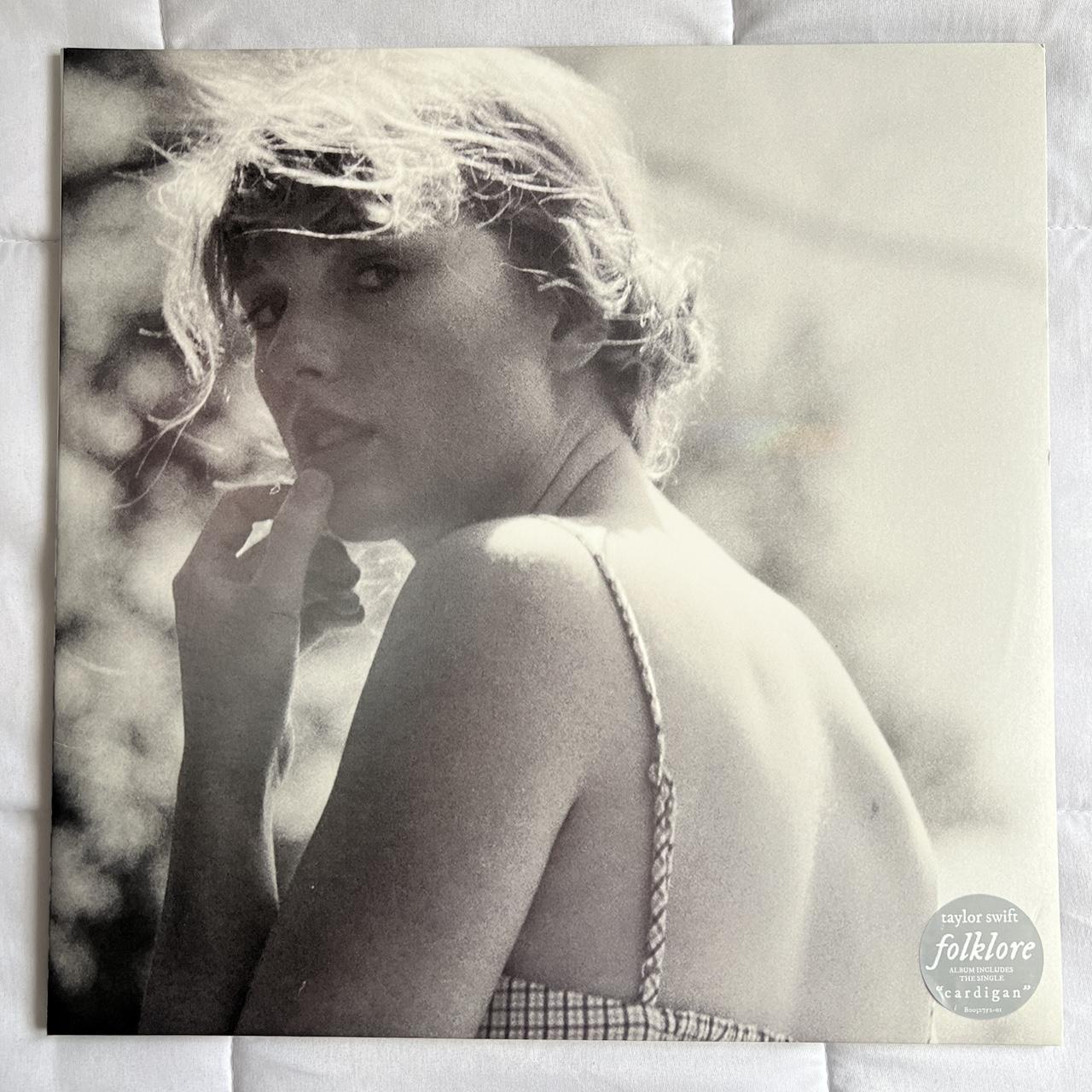 Taylor Swift Folklore Vinyl (Red) - Near mint... - Depop