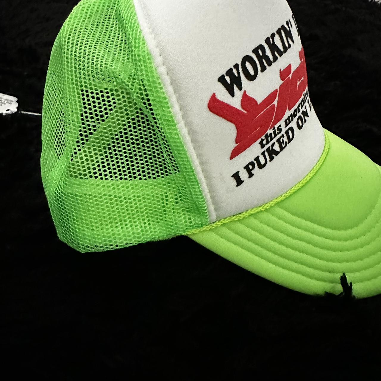 Sicko “Working like a Sicko” Trucker Hat - Depop