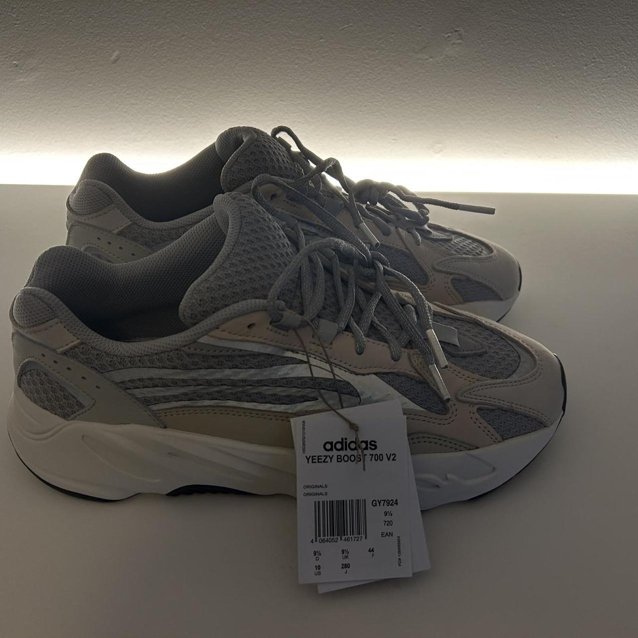 Yeezy boost v2 700 cream Size 9.5 UK Brand new in... - Depop