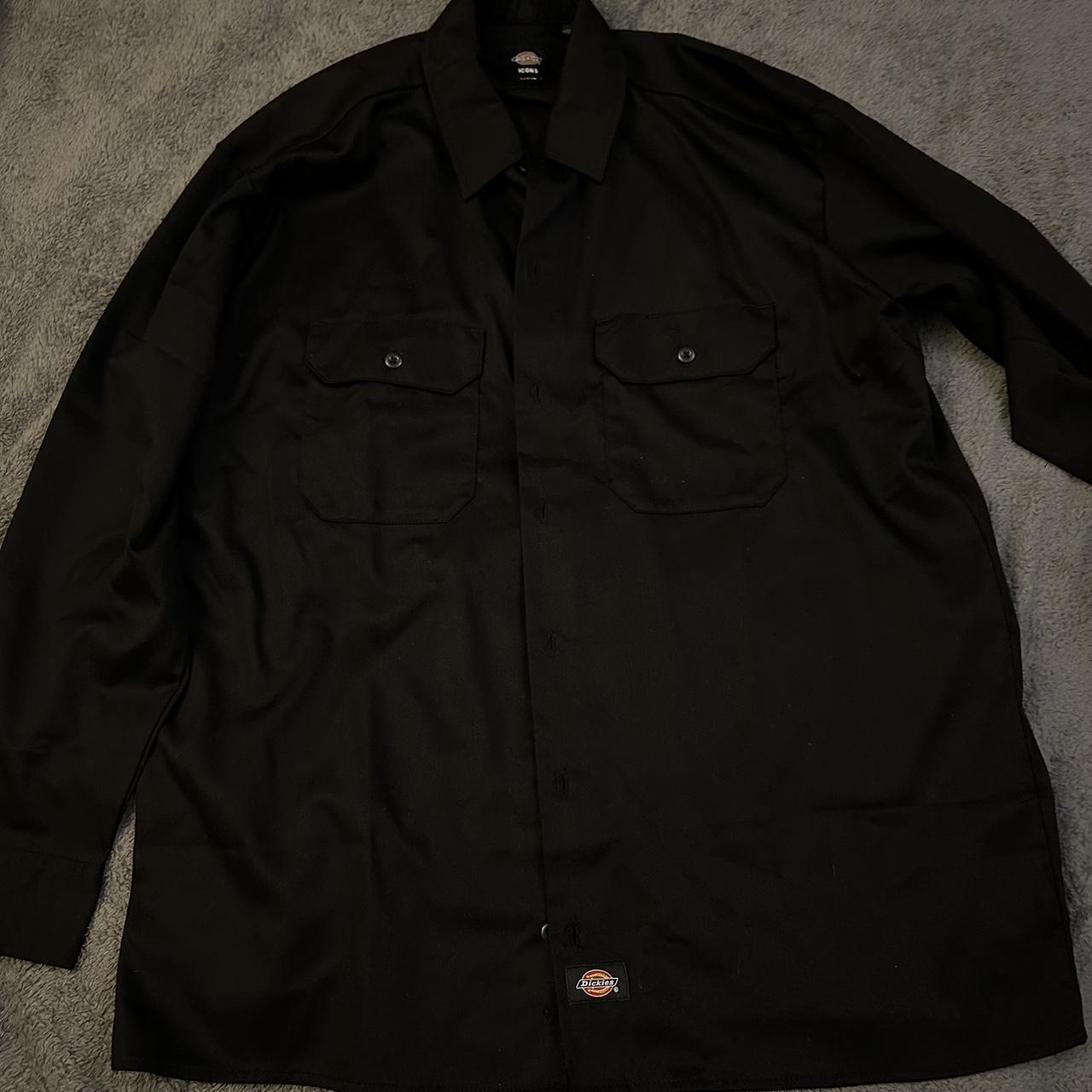 Dickies Work Shirt In Black Brand New With Depop
