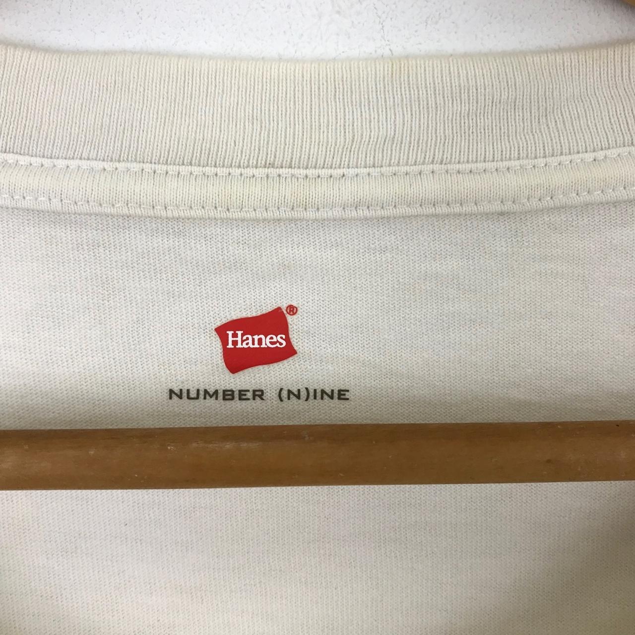 Vtg NUMBER (N)INE x HANES Collaboration Plain Tee... - Depop