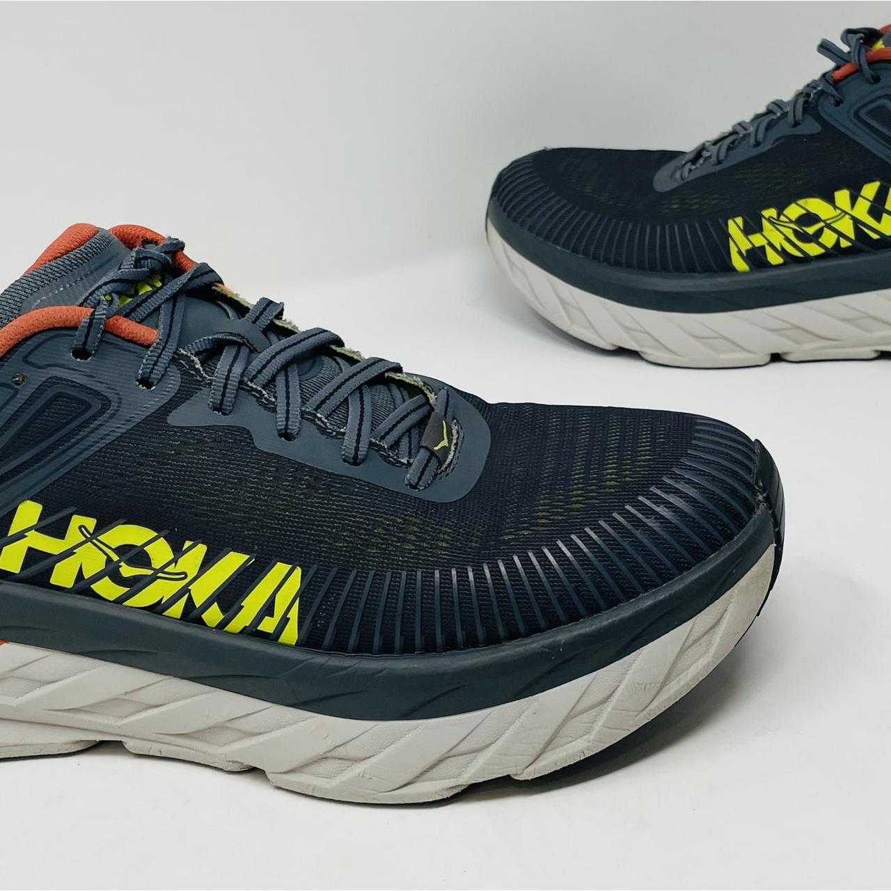 Hoka One One Men's Grey Trainers | Depop